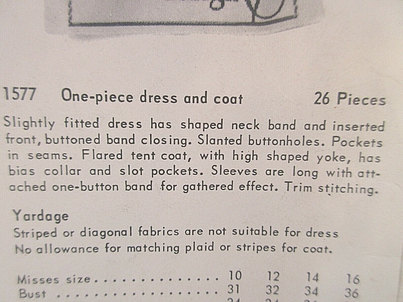 Vogue Couturier Design Pattern 1577 Fabiani of Italy Size 14 | eBay
