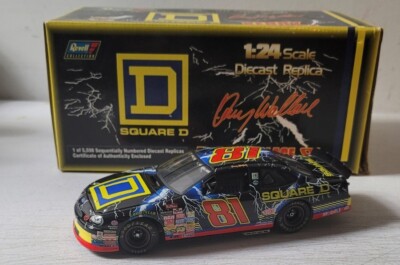 Action KENNY WALLACE #55 Square D 1998 Monte Carlo 1/24 Diecast NASCAR ...