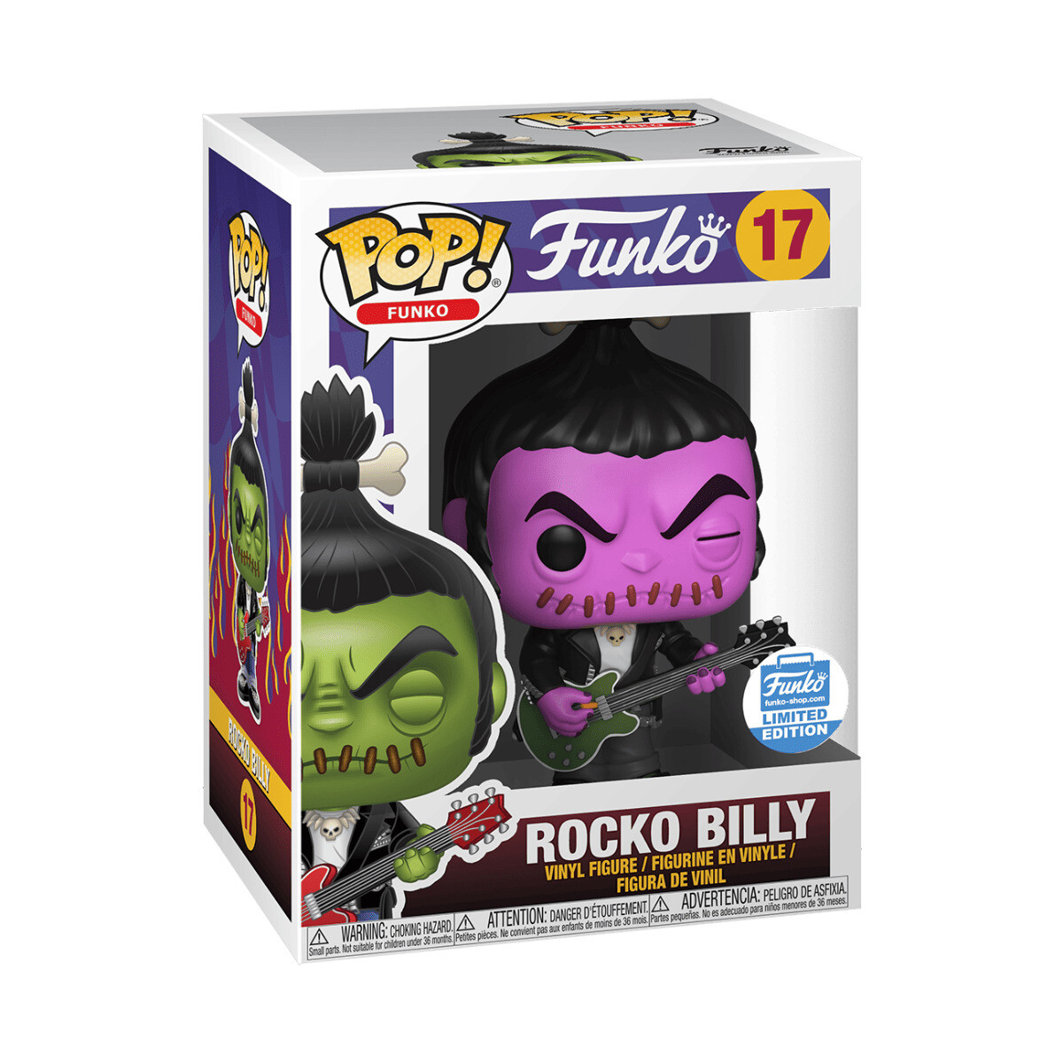 Funko Pop! Vinyl: Fantastik Plastik - Rocko Billy (Purple) - Funko Web ...