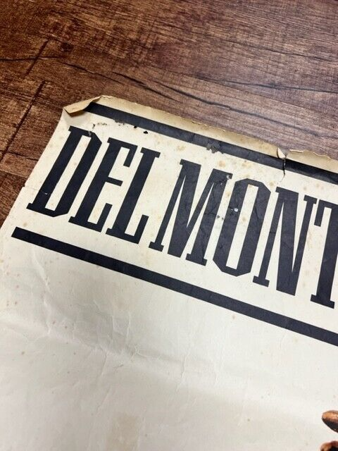 Vintage Del Monte Round-Up Collectible Cowboy & Horse Drinking Water ...