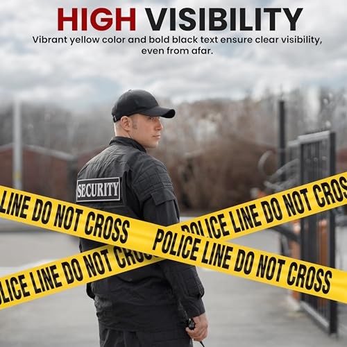 Pyle 6 Pieces Safety Police Line Do Not Cross Barricade Tape Set | eBay