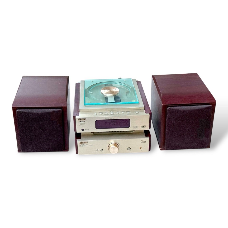 GPX Compact CD Player Stereo Home Music System AM/FM W/Power Amplifier ...