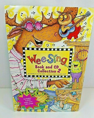 WEE SING Book and CD Collection 2 by Pamela Conn Beall ~ 4 CDs and 2 ...