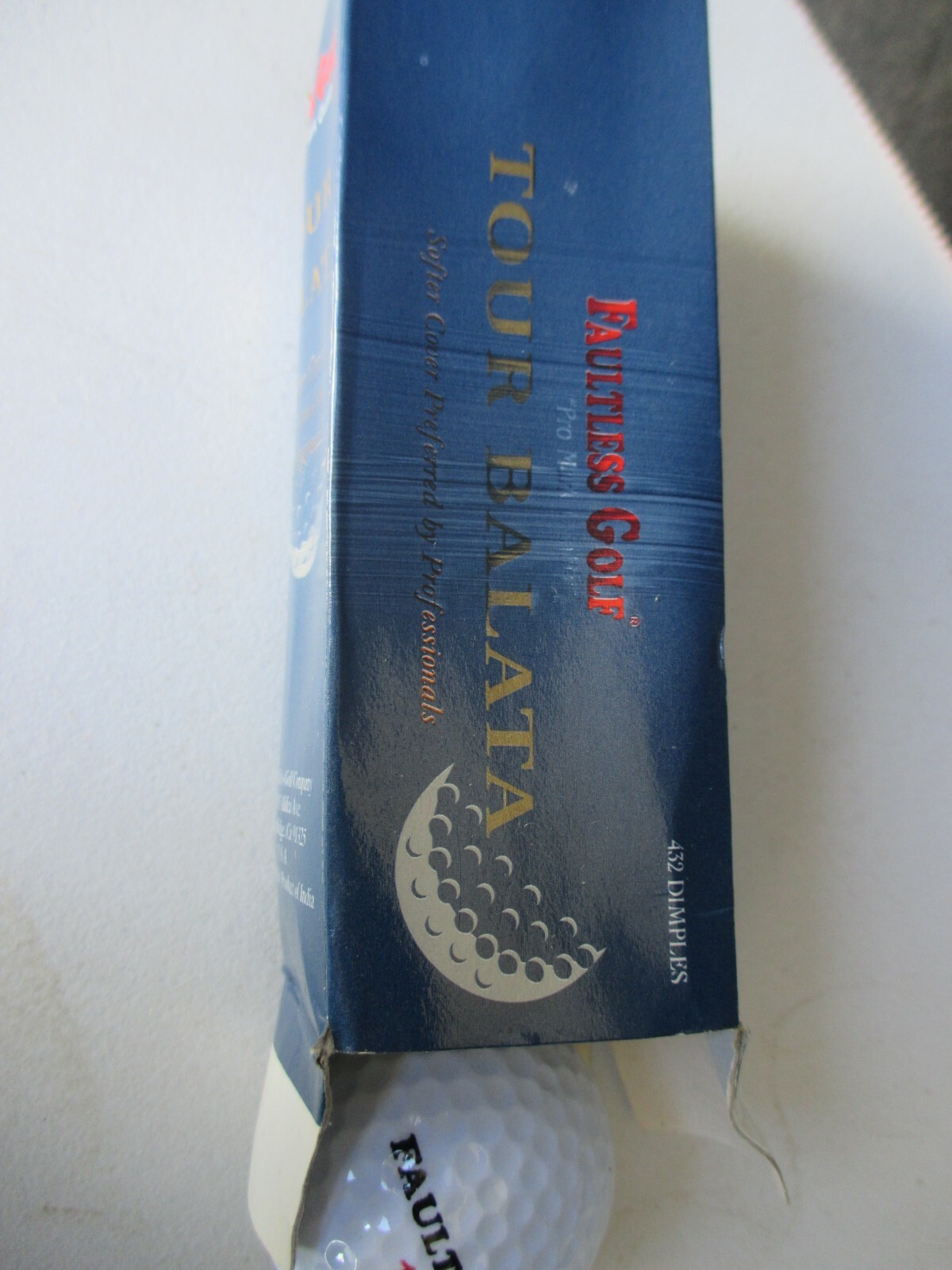 3 NEW IN BOX Vintage Faultless Tour Balata Golf Ball #1 Unused | eBay