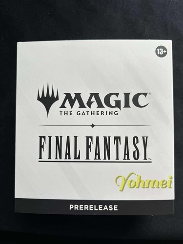 MTG FF Final Fantasy Prerelease Kit - FIN - English Magic the Gathering ...