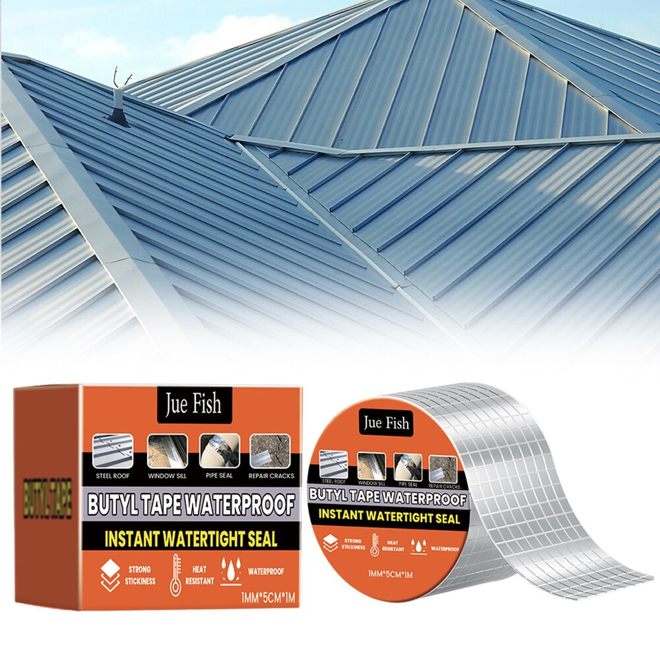 Butyl Tape Waterproof Butyl Sealant Tape Repair for Metal Roof RV ...