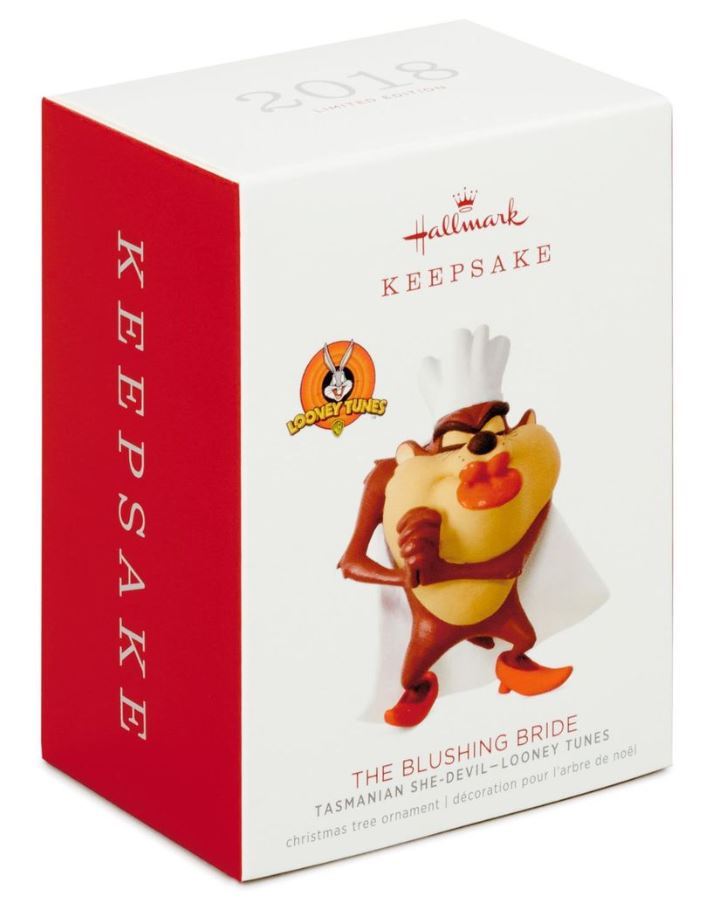 2018 Hallmark Keepsake Blushing Bride Tasmanian She-devil Limited ...