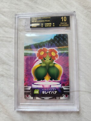 Pokemon 2004 BGS 10 Pristine Black Label Bandai Carddass Zukan Prism ...
