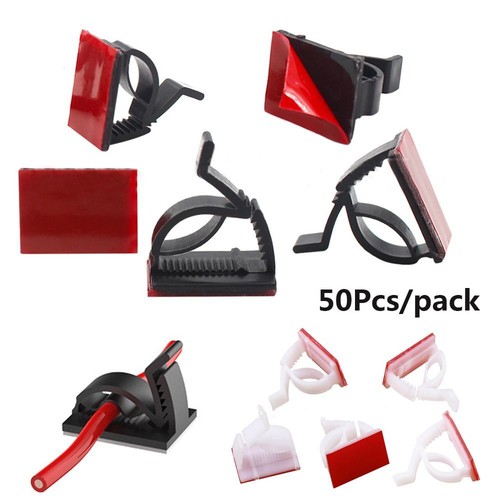 Clamp Fastener Sticky Wire Management Buckle Line Fixer Holder Cable ...