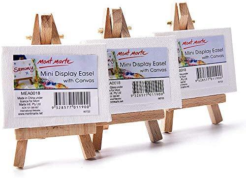Mini Easel and Mini Canvas 6x8cm for Painting Craft Drawing,Nice Art ...