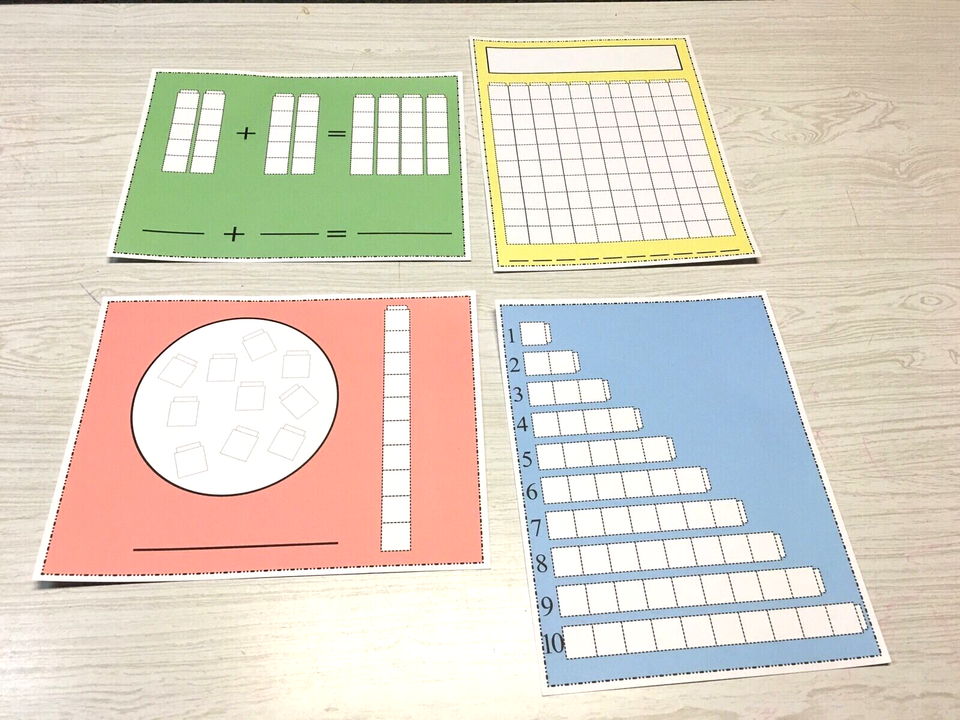 Unifix - Math Manipulatives Kit – 12 Complete Activities Learning ...