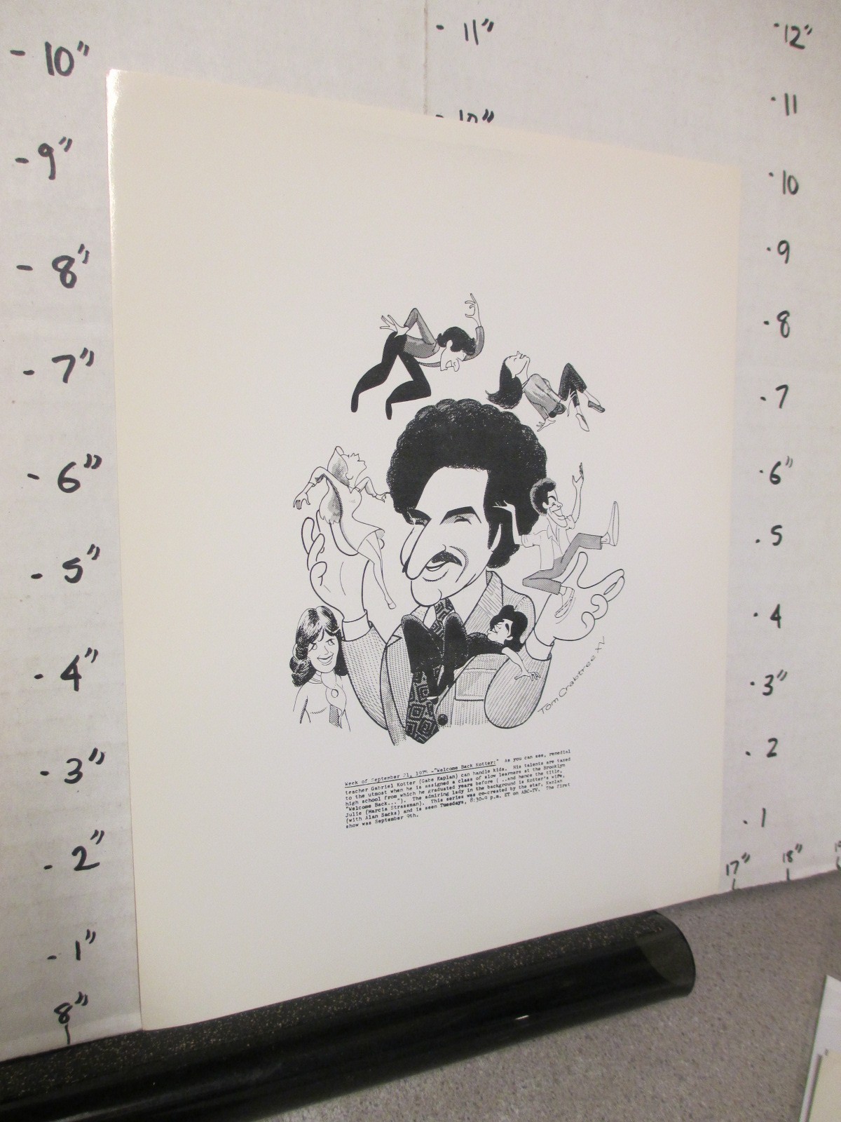 ABC TV show photo 1975 WELCOME BACK KOTTER Gabe Kaplan Marcia Strassman Travolta | eBay