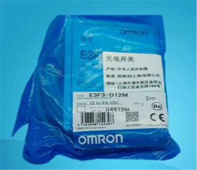 1Pcs New Omron Photoelectric Switch E3F3-D12M 12-24VDC oq | eBay