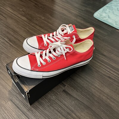 UNISEX M96 CHUCK TAYLOR SHOES ALL STAR OX RED M9696-600-SIZE 11 | eBay
