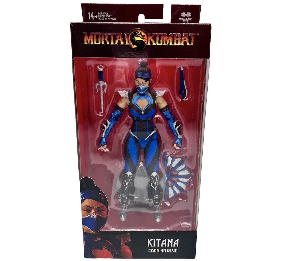 Mortal Kombat Kitana Action Figure McFarlane Mortal Kombat Kitana,