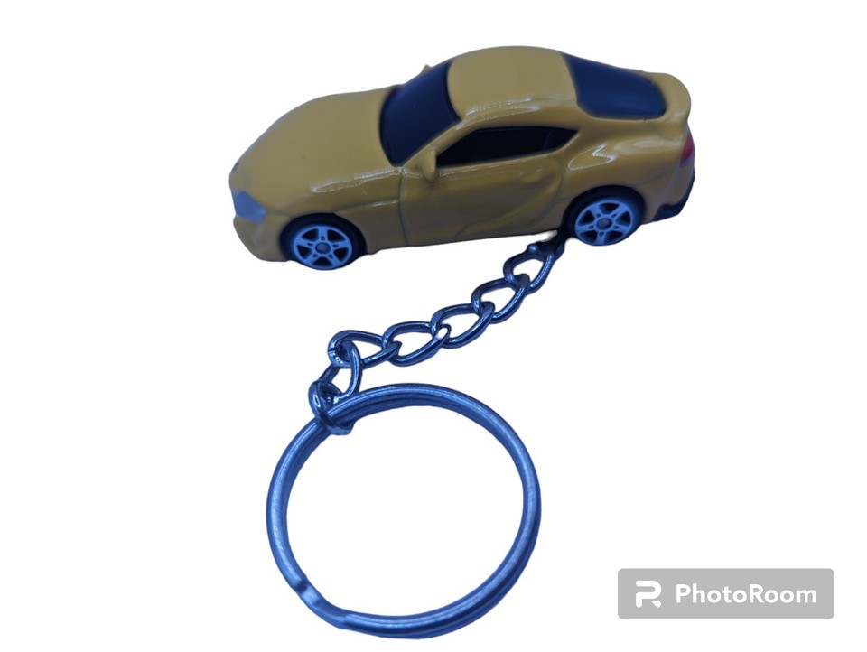 yellow 2022 toyota GR supra Keychain Keyring Brand New Limited Edition ...