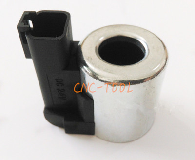 24V solenoid valve coil 3036401, ZGAW-00008 for Hyundai R225-7 ...