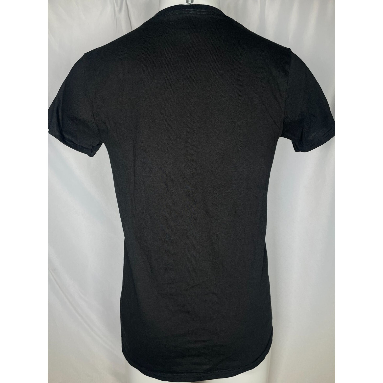 NIRVANA 90's Smiley Face Logo Nevermind Black T-Shirt… - Gem