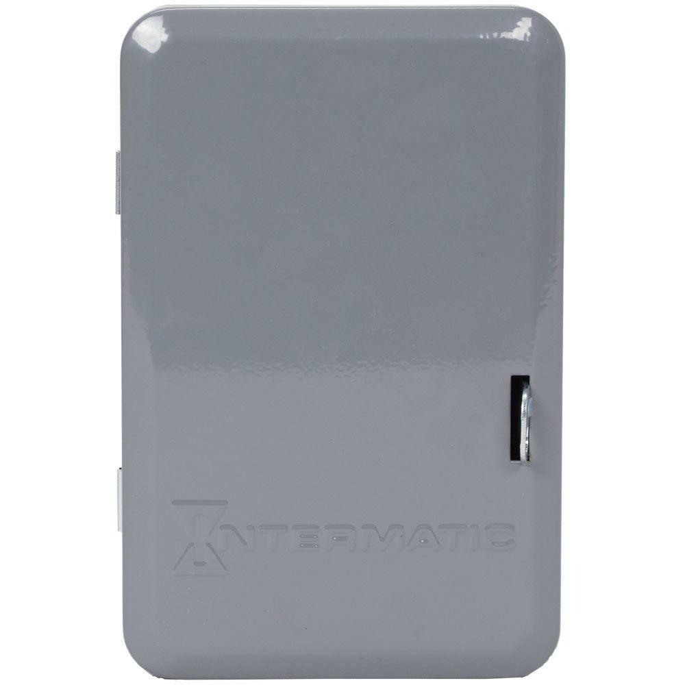 Intermatic Time Switch Mechanical Indoor Steel Enclosure 40 Amp 24 Hour ...