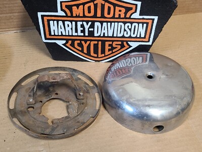 7" Harley OEM 1956-1966 Panhead Shovelhead Linkert Air Cleaner cover | eBay