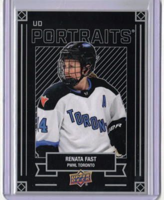 RENATA FAST 24/25 2025 Upper Deck PWHL UD Portraits Rookie #P-17 *PLS ...