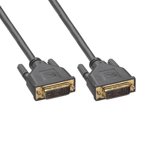 Eagle 12' FT DVI-D Digital Interface Cable Black Single Link Male To ...