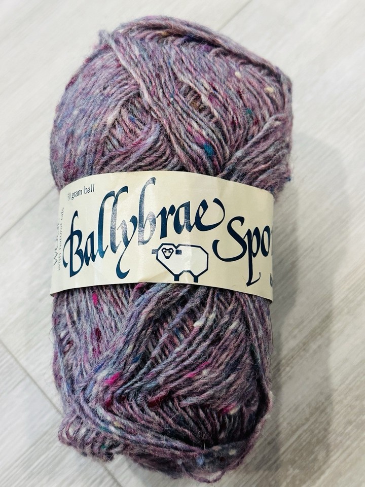 4 Skeins Ballybrae Sport by Brunswick (100% Unscoured Wool with Natural ...