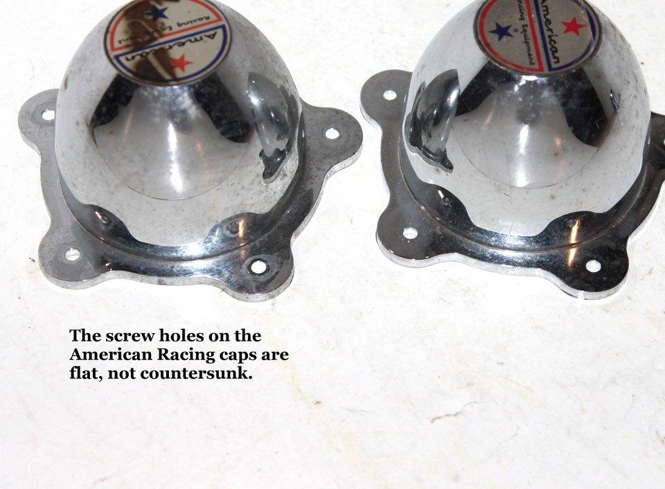 🌟 Mixed lot of six center caps - American Racing - Center Line ...