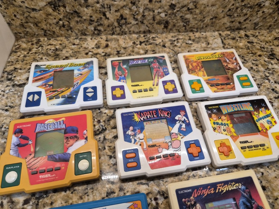 Lot Of 8 Tiger Handheld Games Working FreeShipp Used | eBay