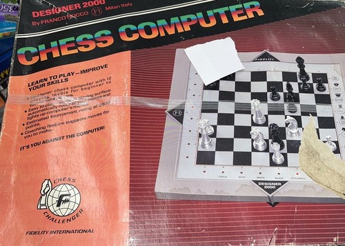 DESIGNER 2000 Computer Chess FRANCO ROCCO FIDELITY ELECTRONICS 6102 ...