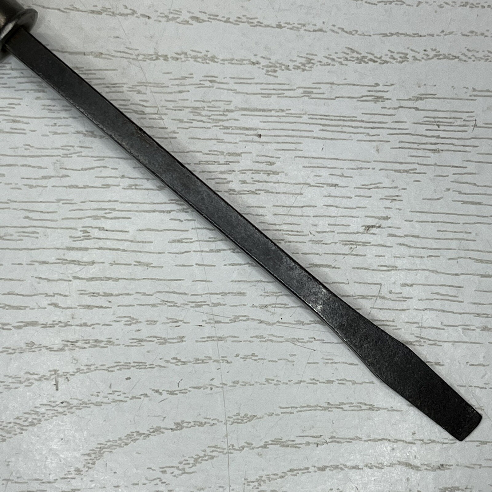 Vintage MAC Tools Wood Handle Screwdriver Slotted Flat Tip 10.5” Long 5 ...