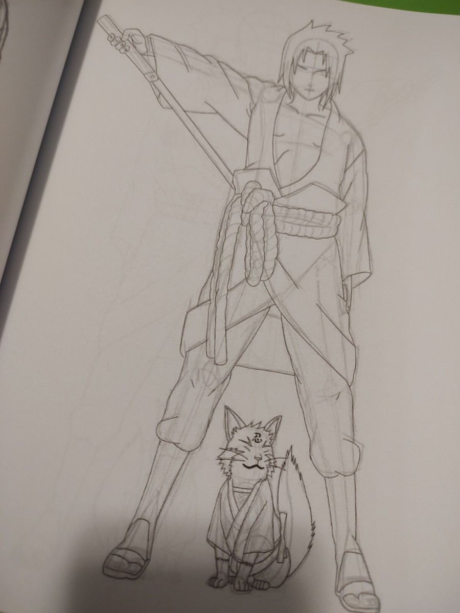 Naruto Real Life Drawing