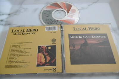 LOCAL HERO MUSIC FOR THE FILM BY MARK KNOPFLER CD VERTIGO 811 038-2 ...