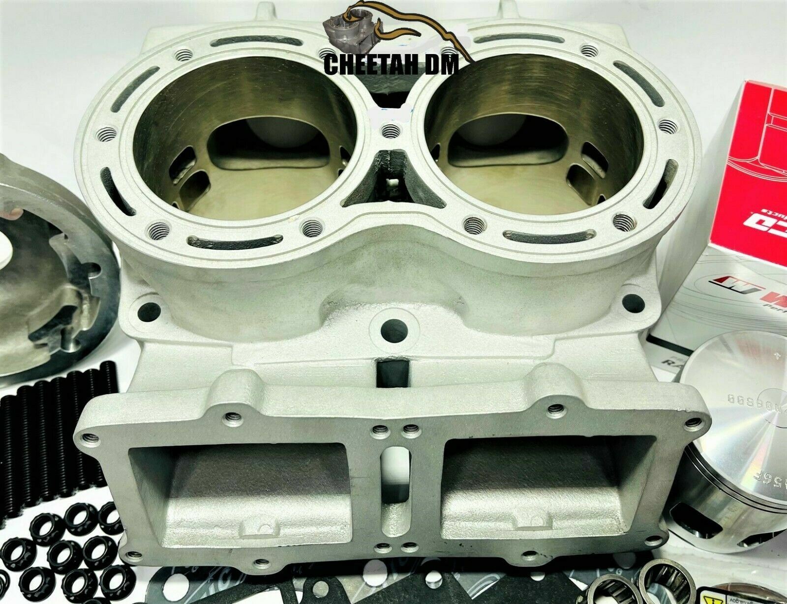 Banshee 611 DM Cylinder Fully Ported 78x64 Complete 10 mil Top End Big ...