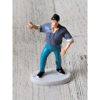 Miniature dad man villager village accessory Xmas decor | eBay