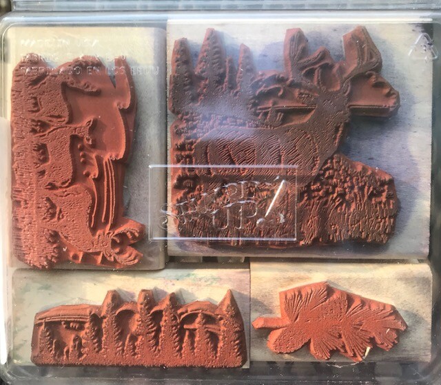 STAMPIN' UP! NOBLE DEER stamp set RETIRED HTF | eBay