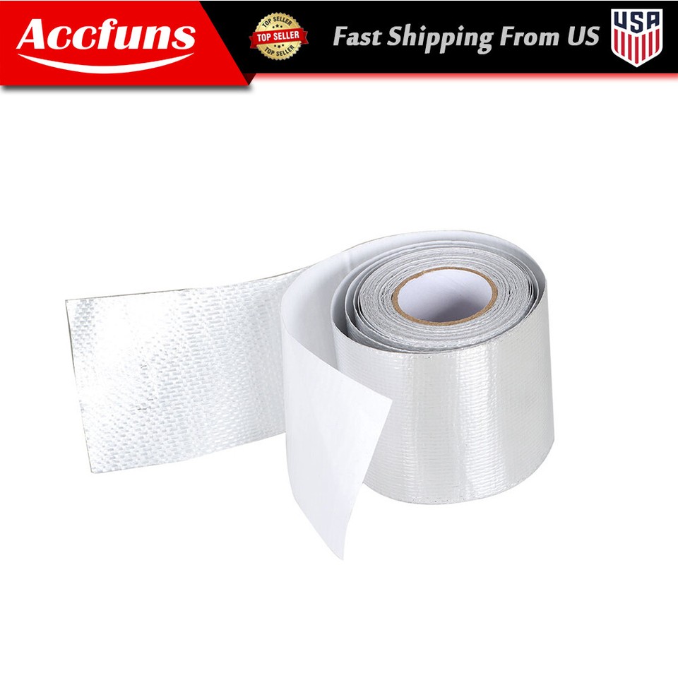 1Roll 2" x 25' High Heat Resistant Tape Insulation Reflective Heat ...