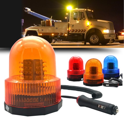 72 LEDs Strobe Light Rotating Traffic Warning Light for Constructions ...
