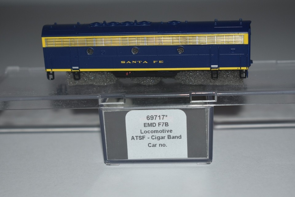 N Scale Intermountain Santa Fe F7B Locomotive Shell C50524 | eBay