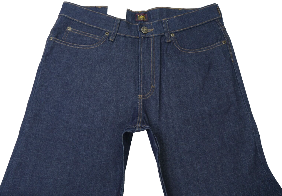 Lee Raw Selvedge Jeans Straight Fit Blue Men Size 32 x 34 | eBay