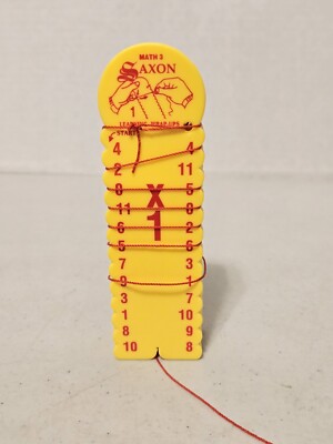 Saxon Math Learning Wrap Ups Multiplication 3 Key Yellow - Ages 8-11 | eBay