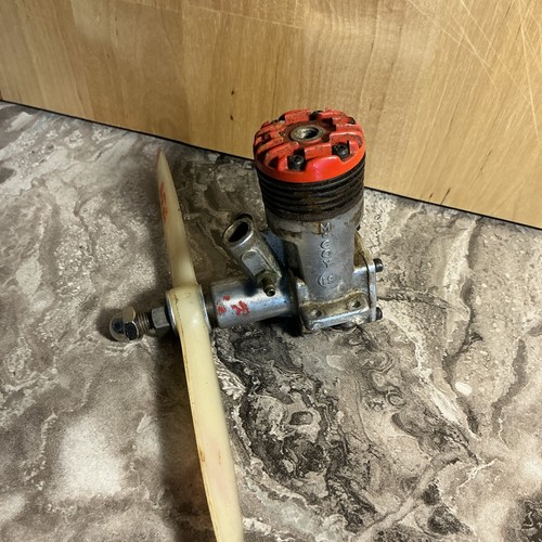 Real McCoy Tether Car .19 Red Head Gas/Nitro Engine Control Line M15 | eBay