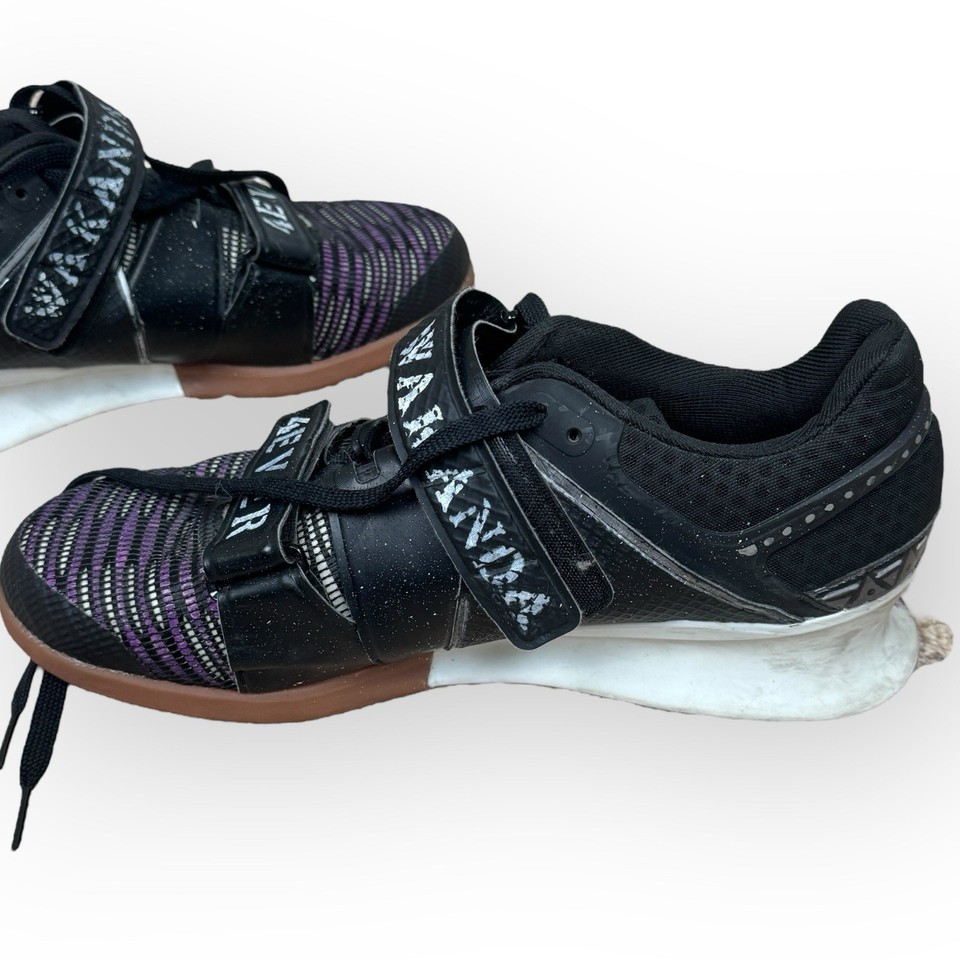Reebok Legacy Lifter Shoes Black Custom Wakanda Black Panther Mens 9.5 ...