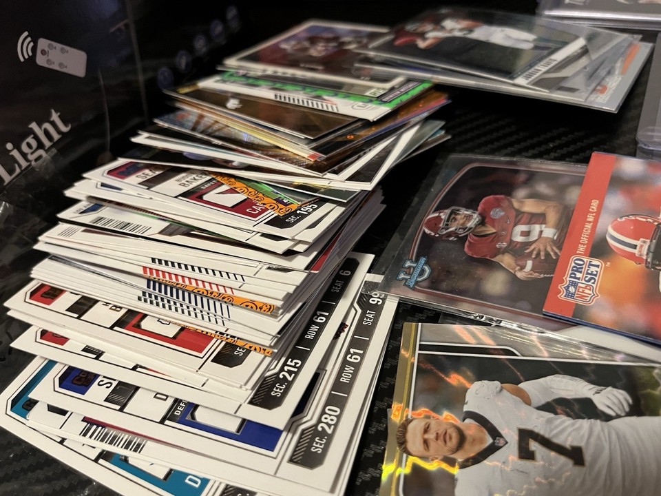 NFL Massive Card Lot Autos, Inserts, Jersey , Basic & Rookie Cards | eBay