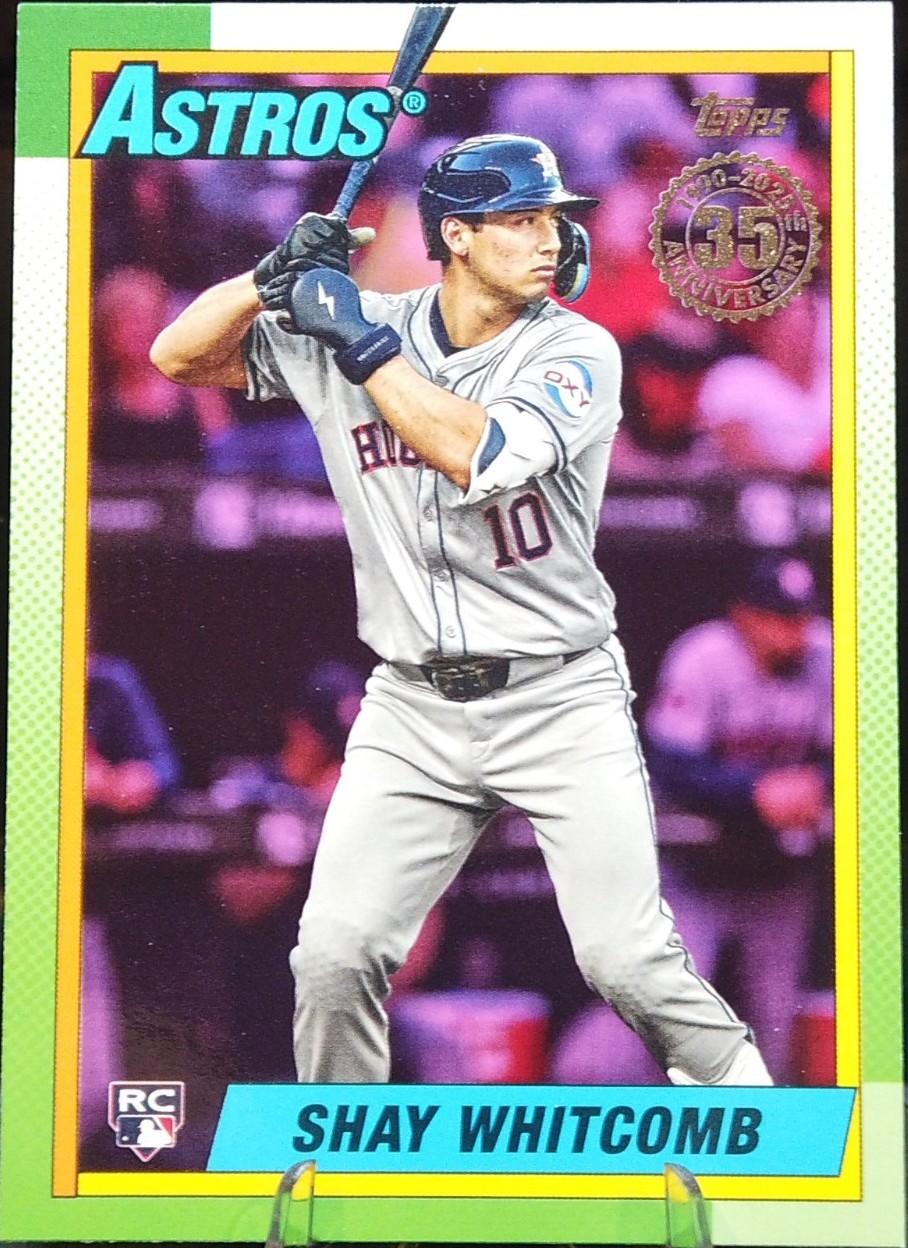 2025 Topps Series 2 - 1990 Topps Baseball Shay Whitcomb #90B2-29 Pink (RC) for sale online | eBay