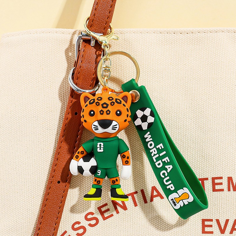 2026 World Cup Cartoon Keychains Great Gifts for Adults Soccer Fans ...