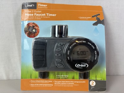 Orbit Digital Water Timer 2 Outlet Model 24713 NEW IN BOX 46878247130| eBay