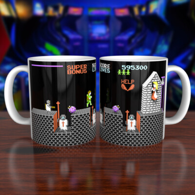 Hunchback Commodore 64 C64 3D Retro Computer Game Mug Retrogaming ...