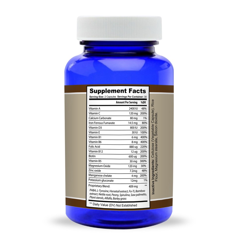 Anti Gray Hair Pills 2 Pack | eBay