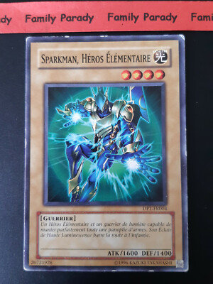 Sparkman Eroe Elementare DP1-FR004 Carta Yu-Gi-Oh! Vf Occ | eBay